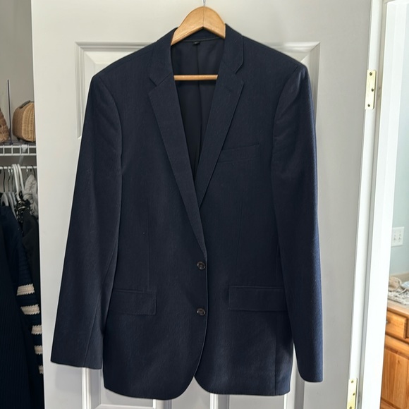 J. Crew | Suits & Blazers | J Crew Ludlow Wool Suit Coat Navy Blue 4l ...